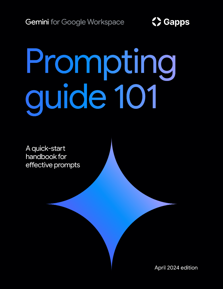 Gemini Prompting Guide 101 | Gapps